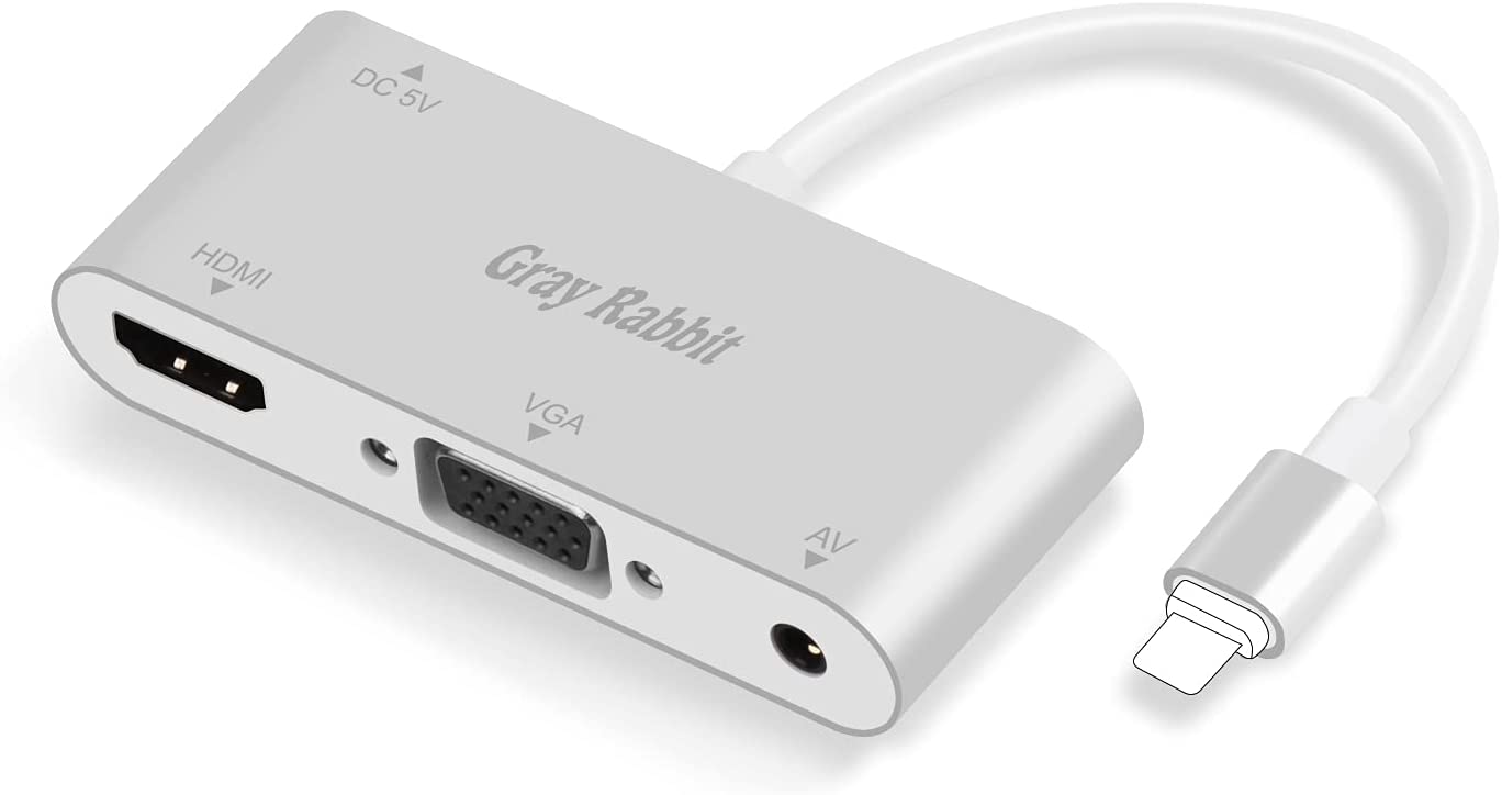 Lightning to VGA Adapter - 2023 Buyer's Guide - Cables Advisor
